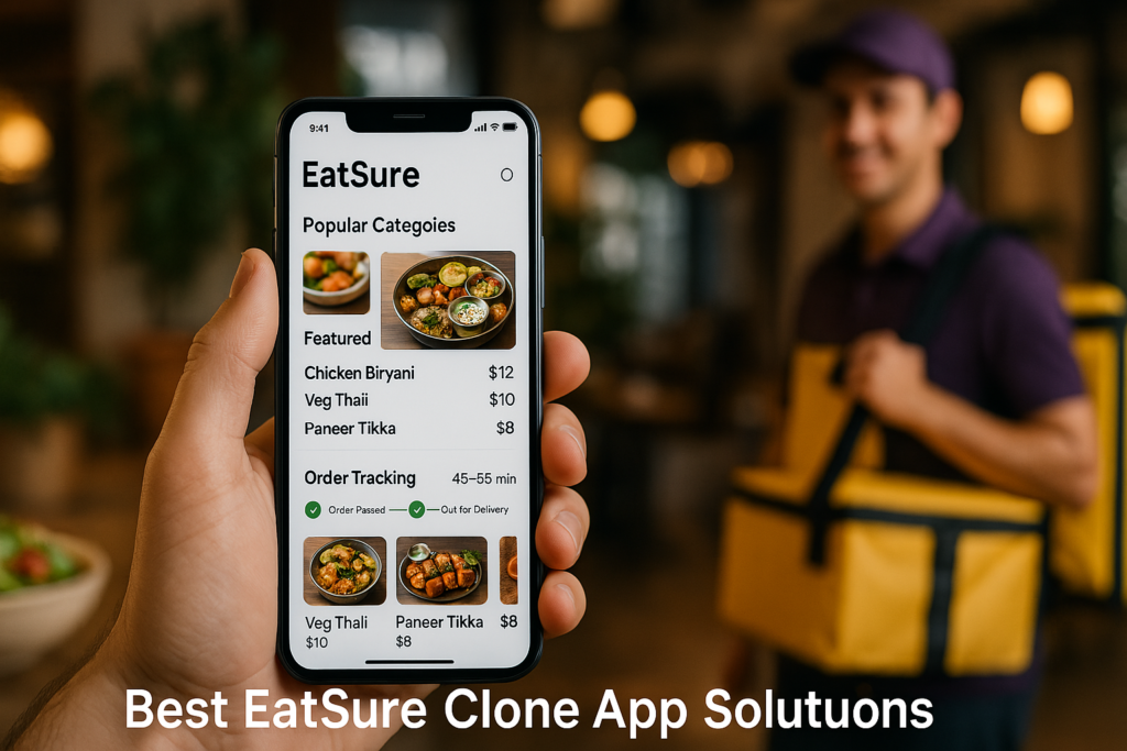 Best EatSure Clone App Solutions